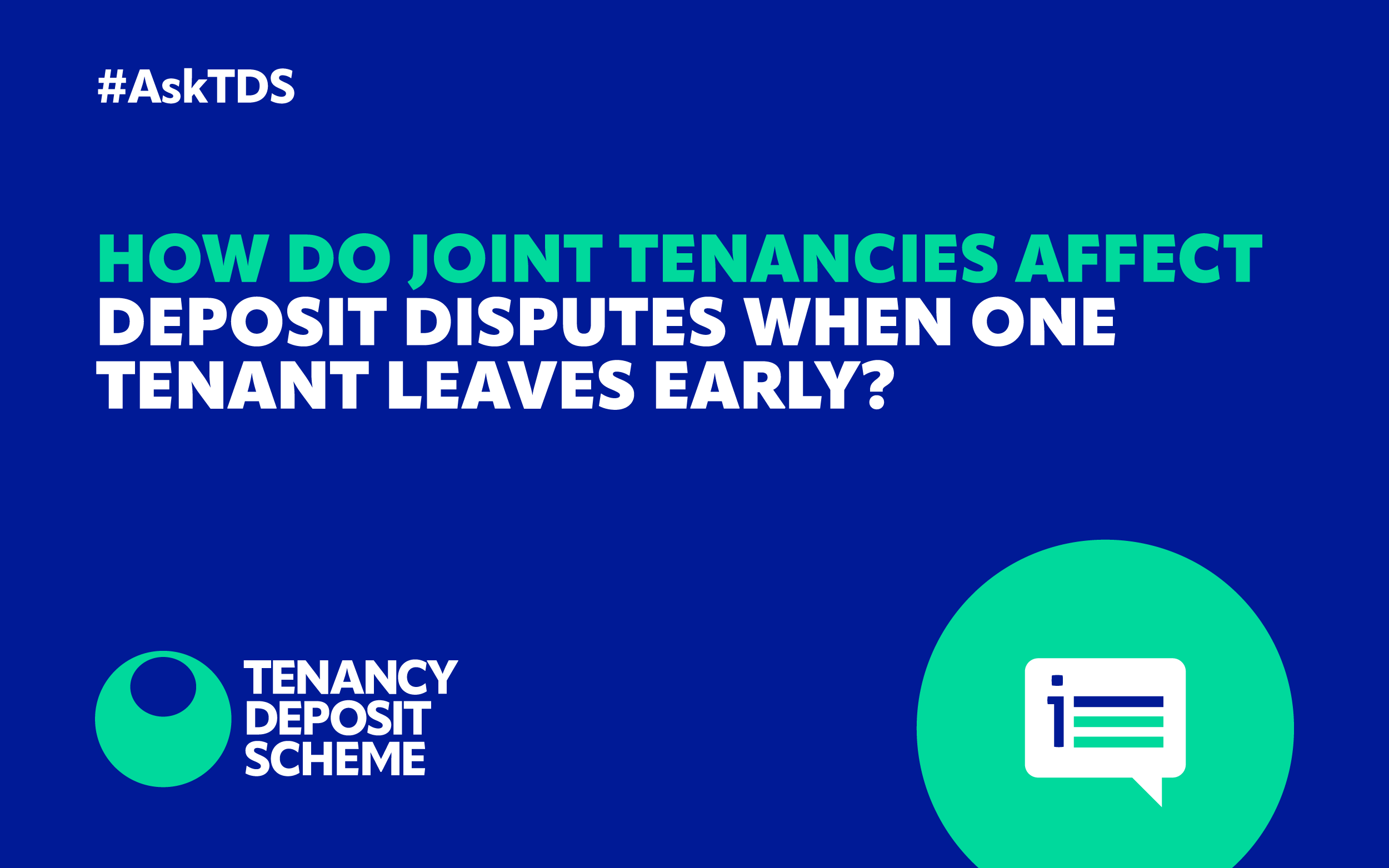 TDS Blog For Agents, Landlords & Tenants | Tenancy Deposit Scheme